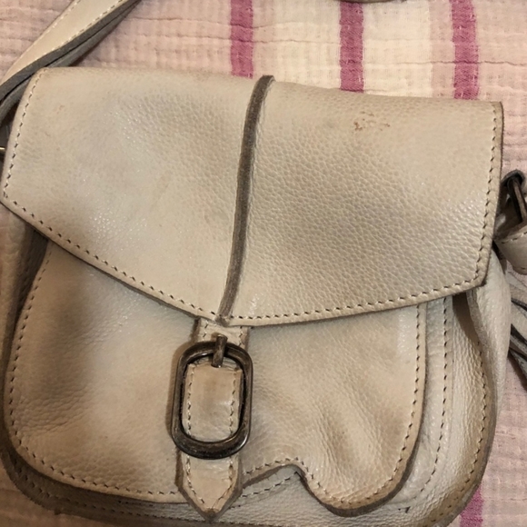 Anthropologie | Bags | Cut N Paste Leather Handbag | Poshmark